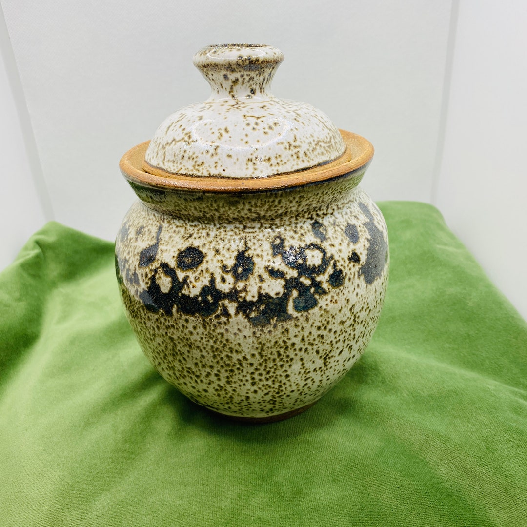 Studio Pottery Jar With Lid - Etsy