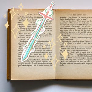 Magical Sword Bookmark Gift for Book Lovers Fantasy Lovers - Etsy