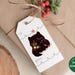 Christmas Tree Cat Holiday Gift Tag for Gift Wrapping Printable - Etsy ...