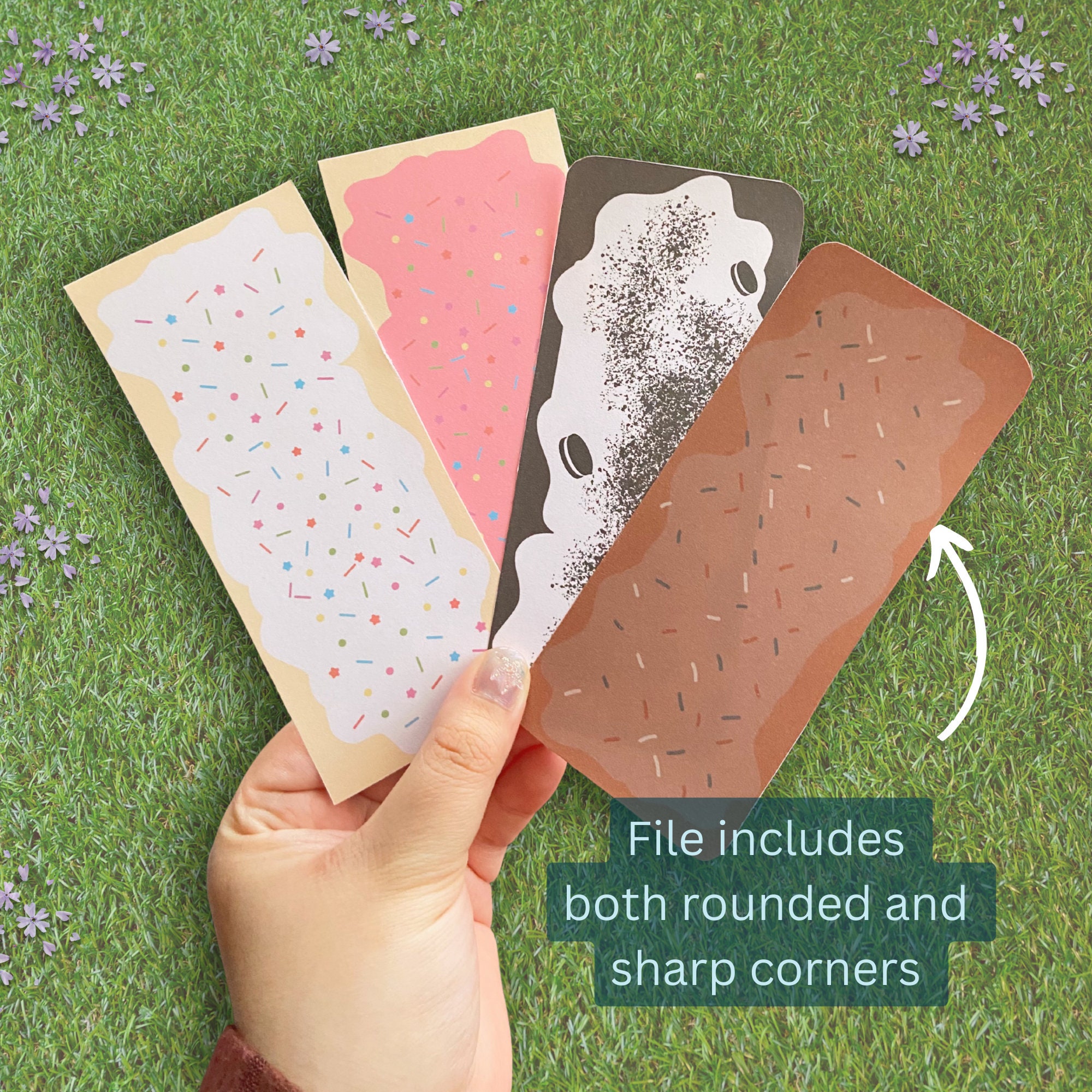 Toaster Pastries Bookmark Cute Sweets Accesories for Books Gift for ...