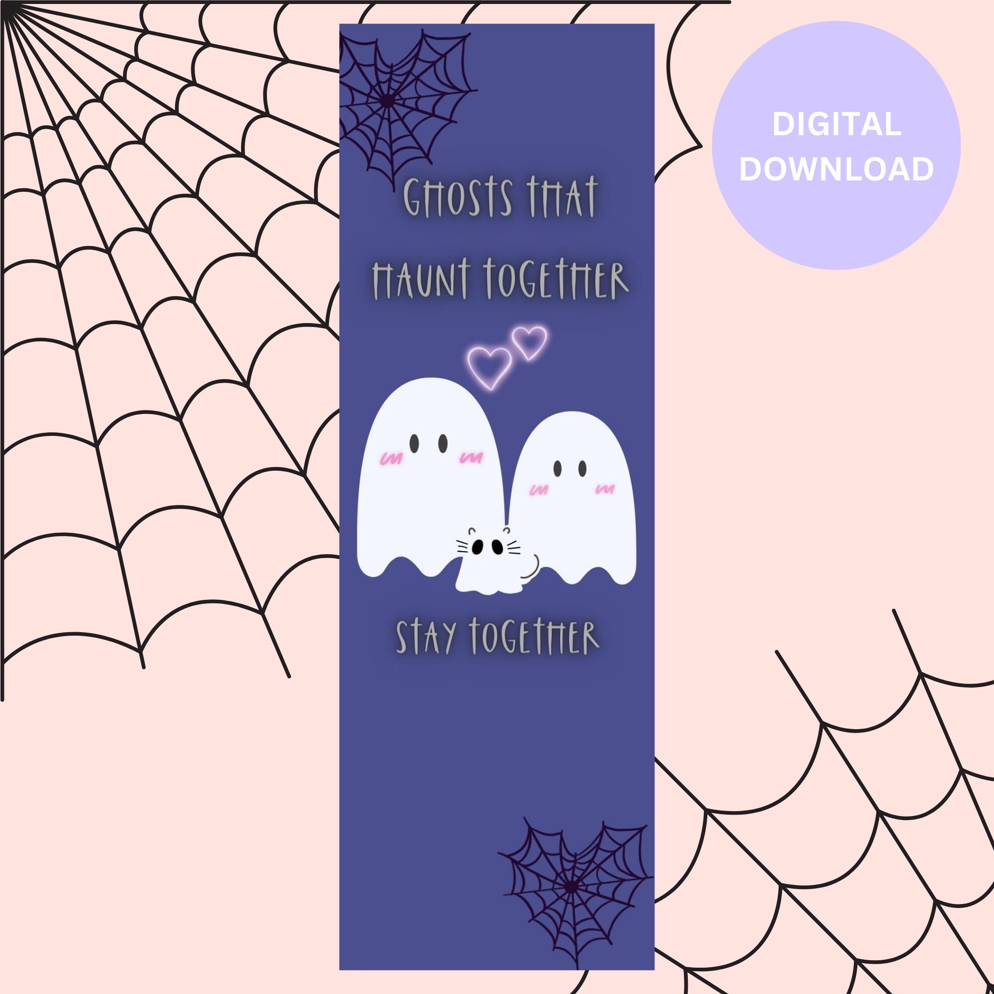 Spooky Halloween Bookmark Booklover Gift for Halloween Lover Spooky ...