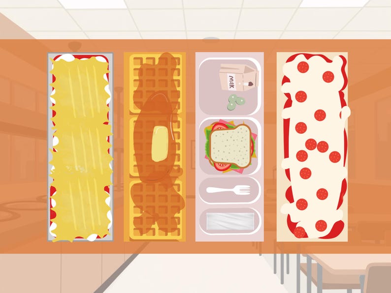 School Lunch Related Cute Bookmarks Accessories - Etsy