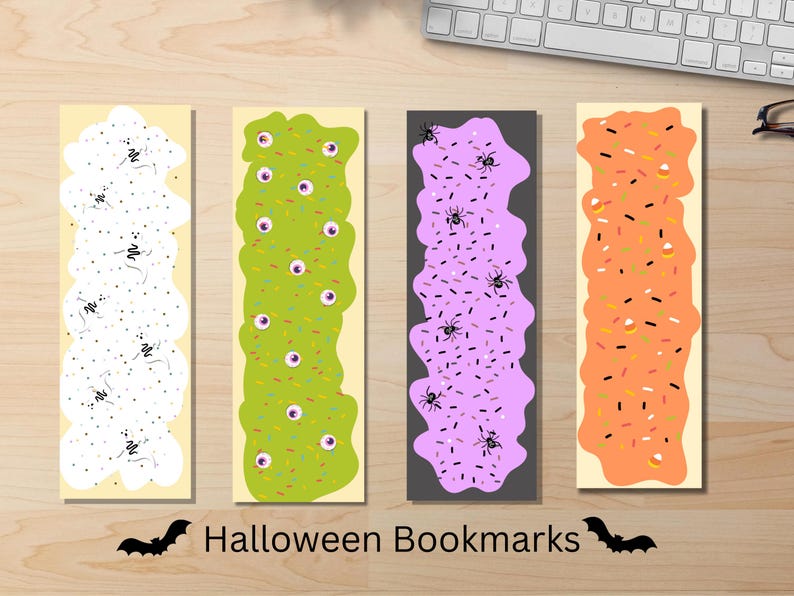 Bookmarks for Kids Halloween Goody Bag Treat - Etsy