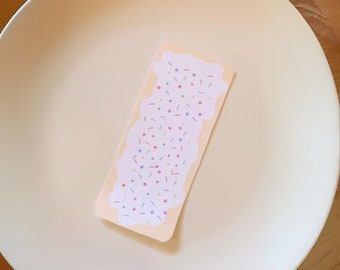 Toaster Pastries Bookmark Cute Sweets Accesories for Books Gift for ...