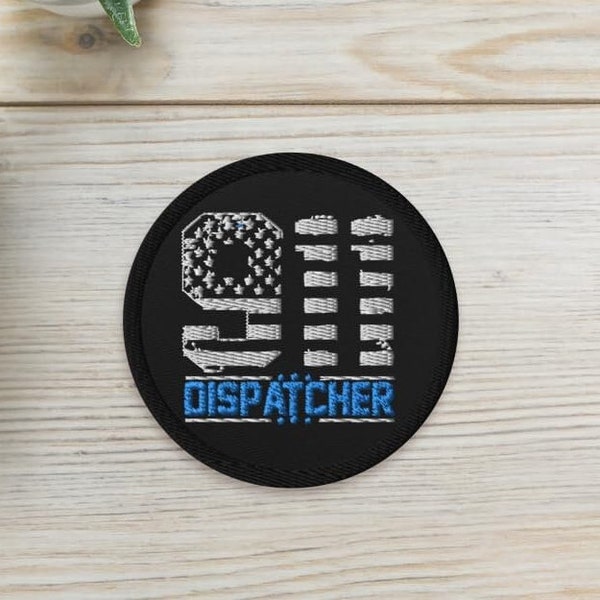 911 Dispatcher Flag Fabric - Etsy