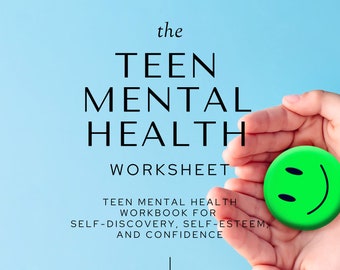 Teen Therapy Worksheet Self Love Teen Therapy Journal Therapy Tools ...