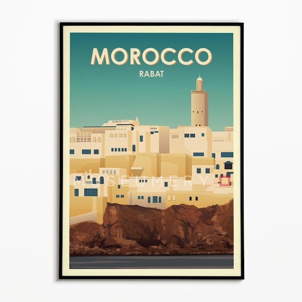Morocco Poster - Etsy