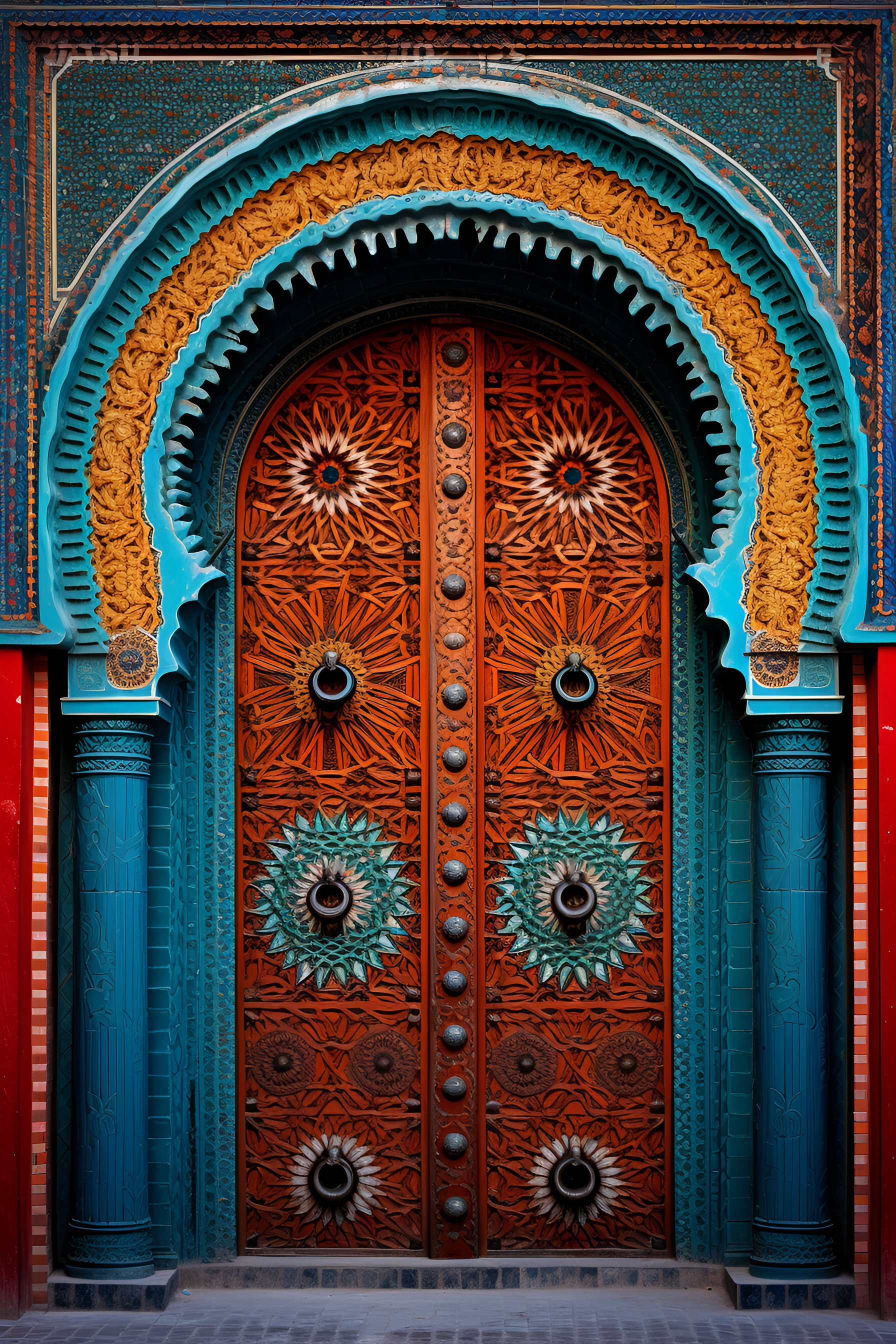 Set 9 Posters Portes Du Maroc Collection 9 Posters Du Maroc Morocco ...