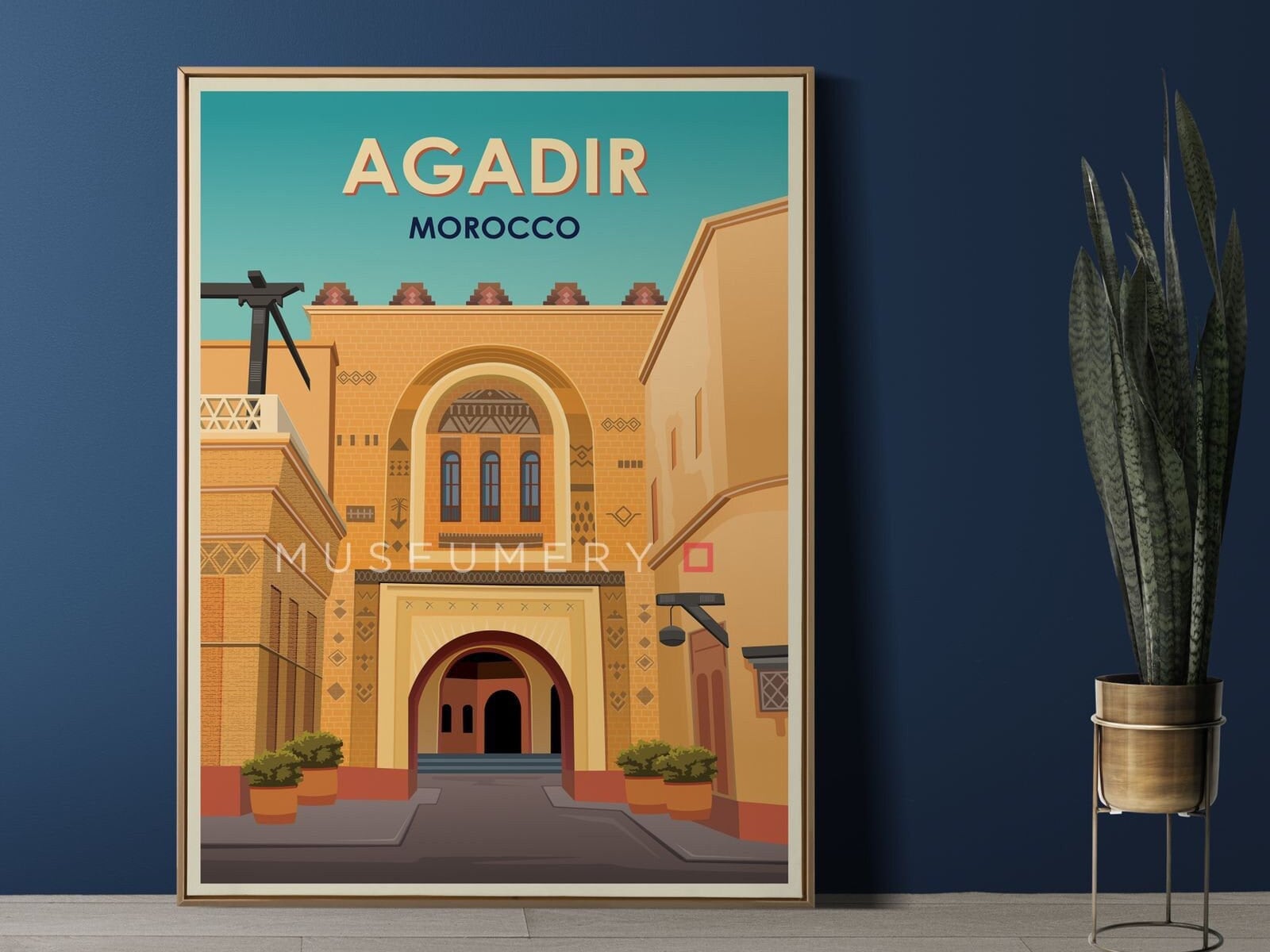 Set of 3 Posters of Morocco Collection of 3 Vintage Morocco Posters ...