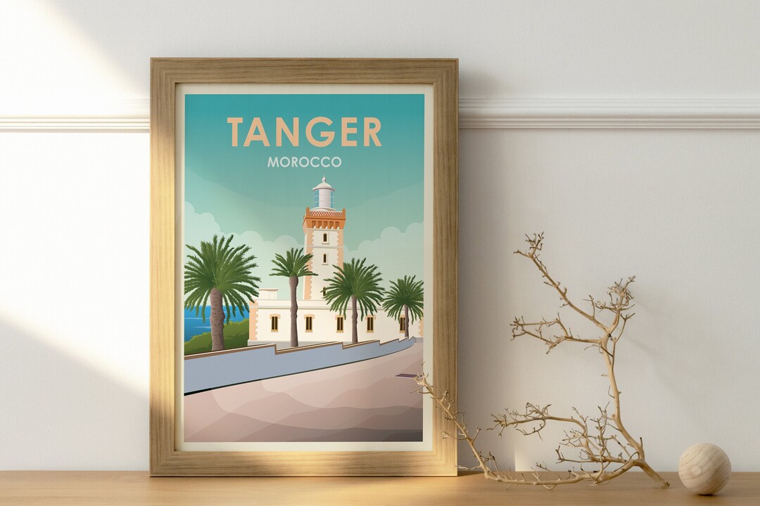 Poster of Morocco Wall Art Poster Tangier Home Decor wall Art ...