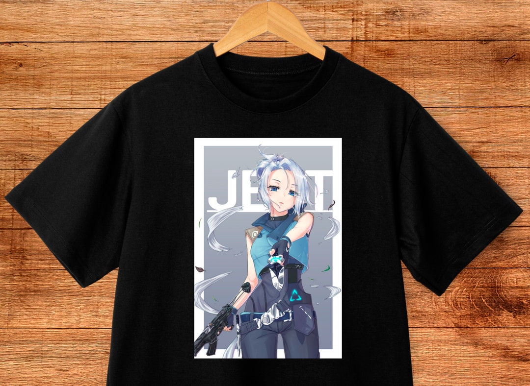 Valorant Jett Shirt Valorant T-shirt Jett Tee Video Game Gift for Him ...