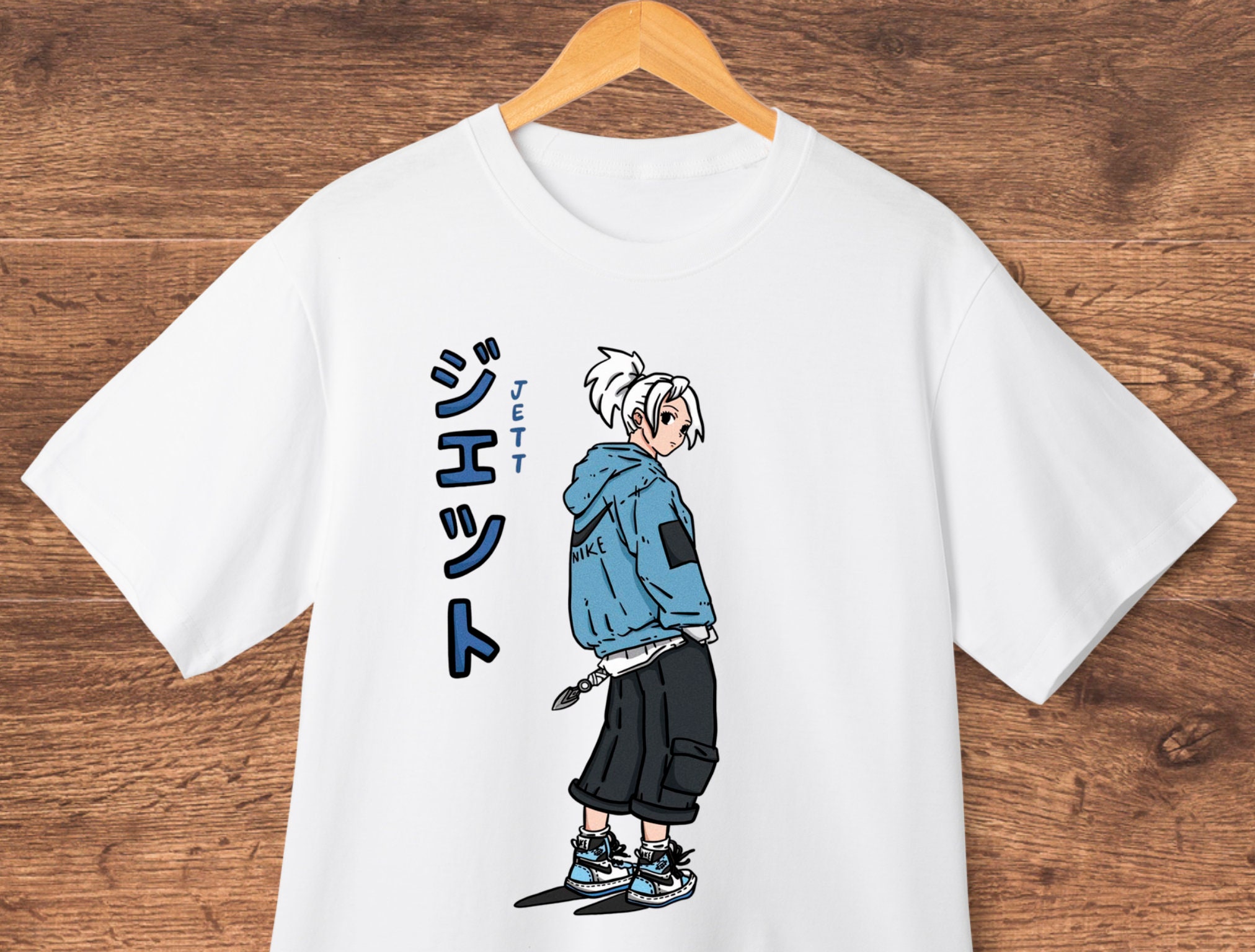 Valorant Jett Shirt Valorant T-shirt Jett Tee Video Game Gift for Him ...