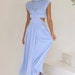 Standing Collar Macaron Color Waist Length Dress - Etsy