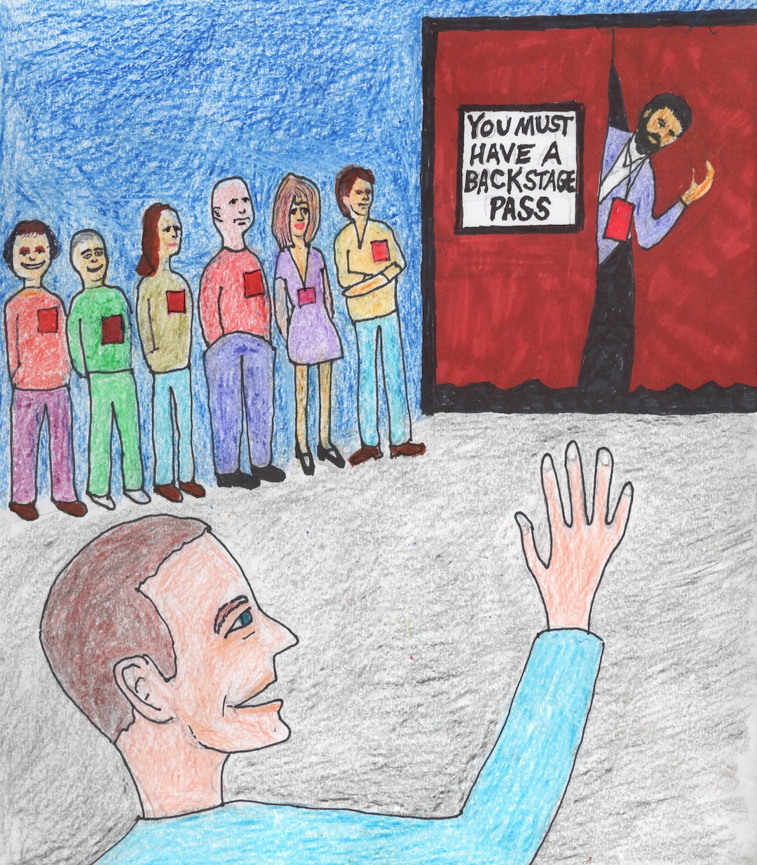 Meet You Backstage - Etsy