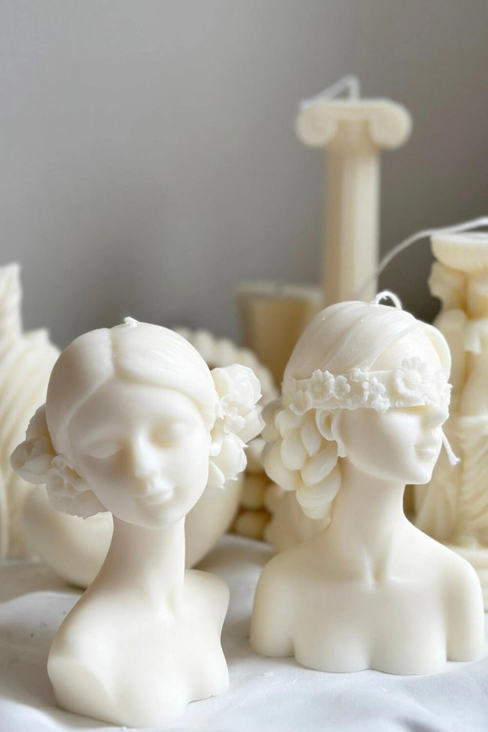 Flower Girl Candle Goddess Candle Female Body Candle Aesthetic Goddess ...