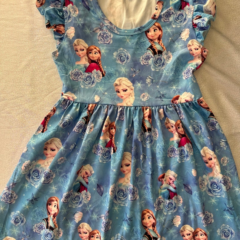 Elsa and Anna Dresses - Etsy