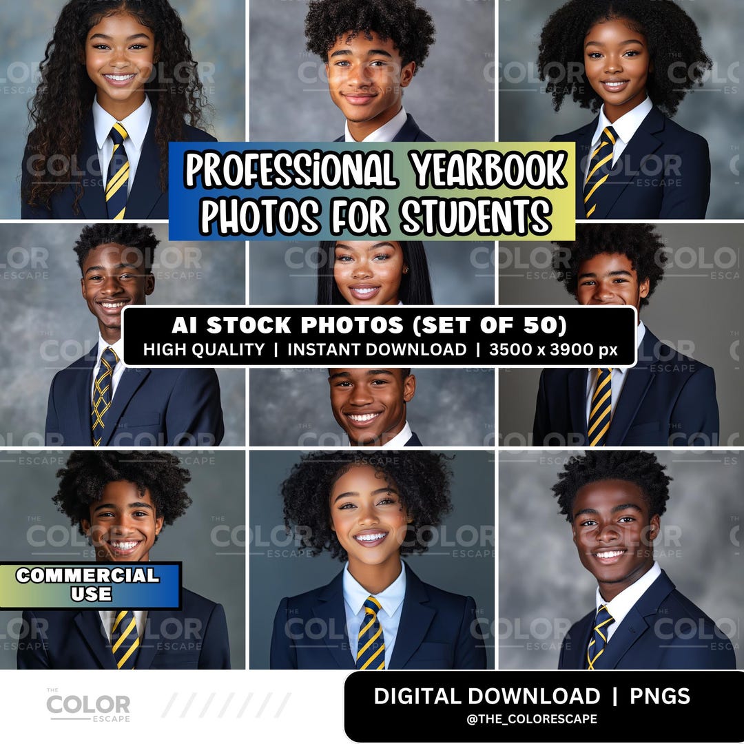 50 Black Student Yearbook Stock Photos, Commercial Use, African ...