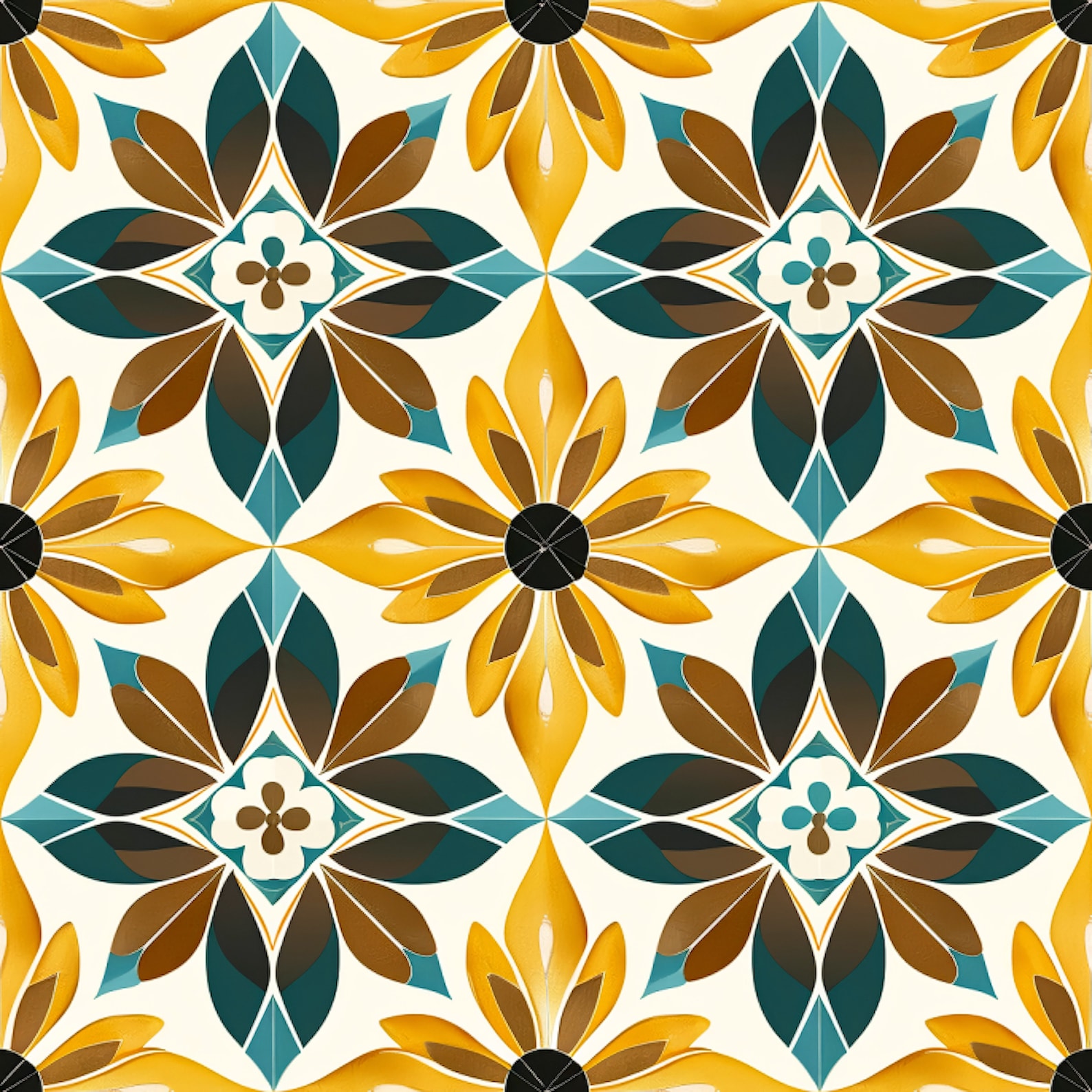 22 Boho Flower Patterns, Pietra Dura Inspired, Maximalist Home Makeover ...