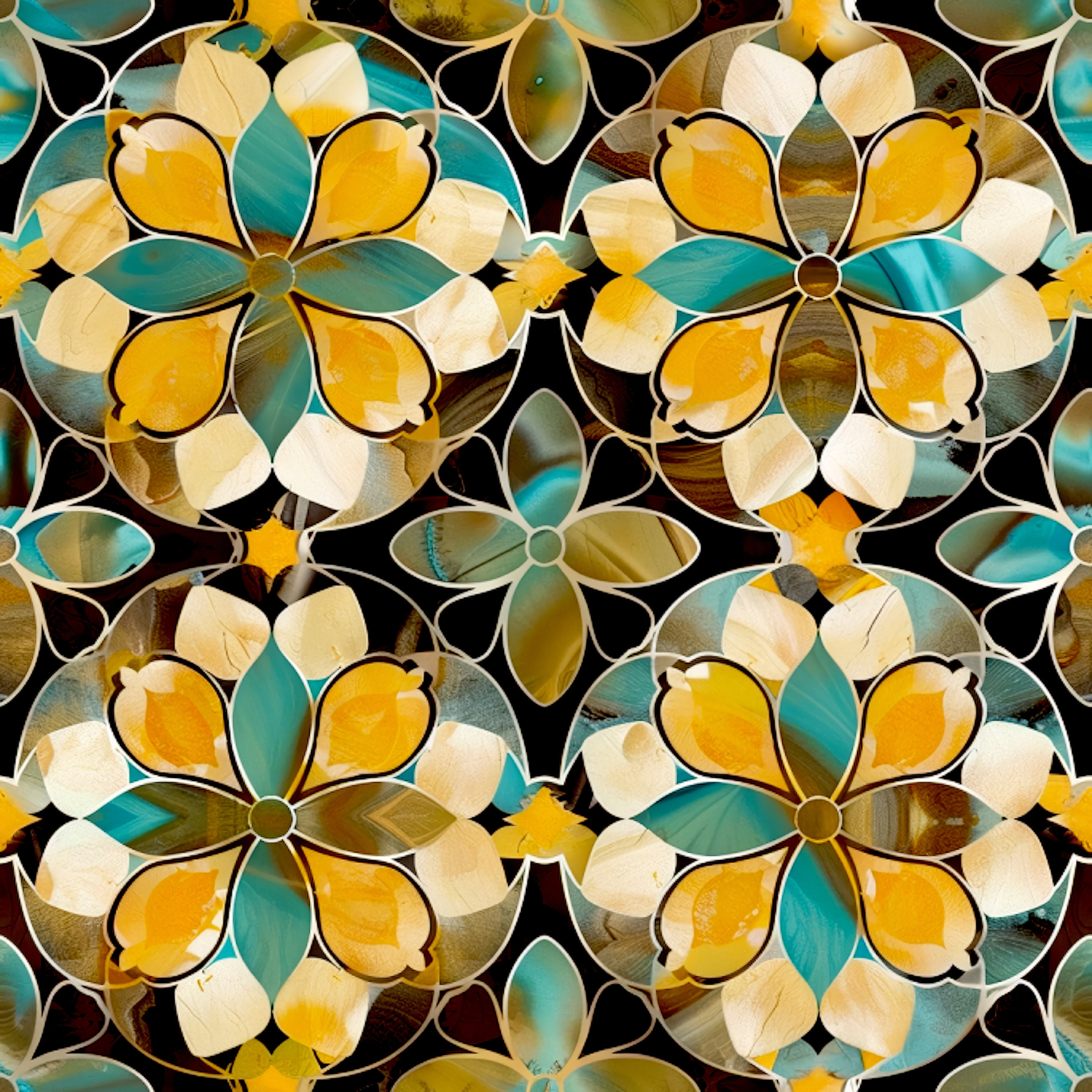 22 Boho Flower Patterns, Pietra Dura Inspired, Maximalist Home Makeover ...