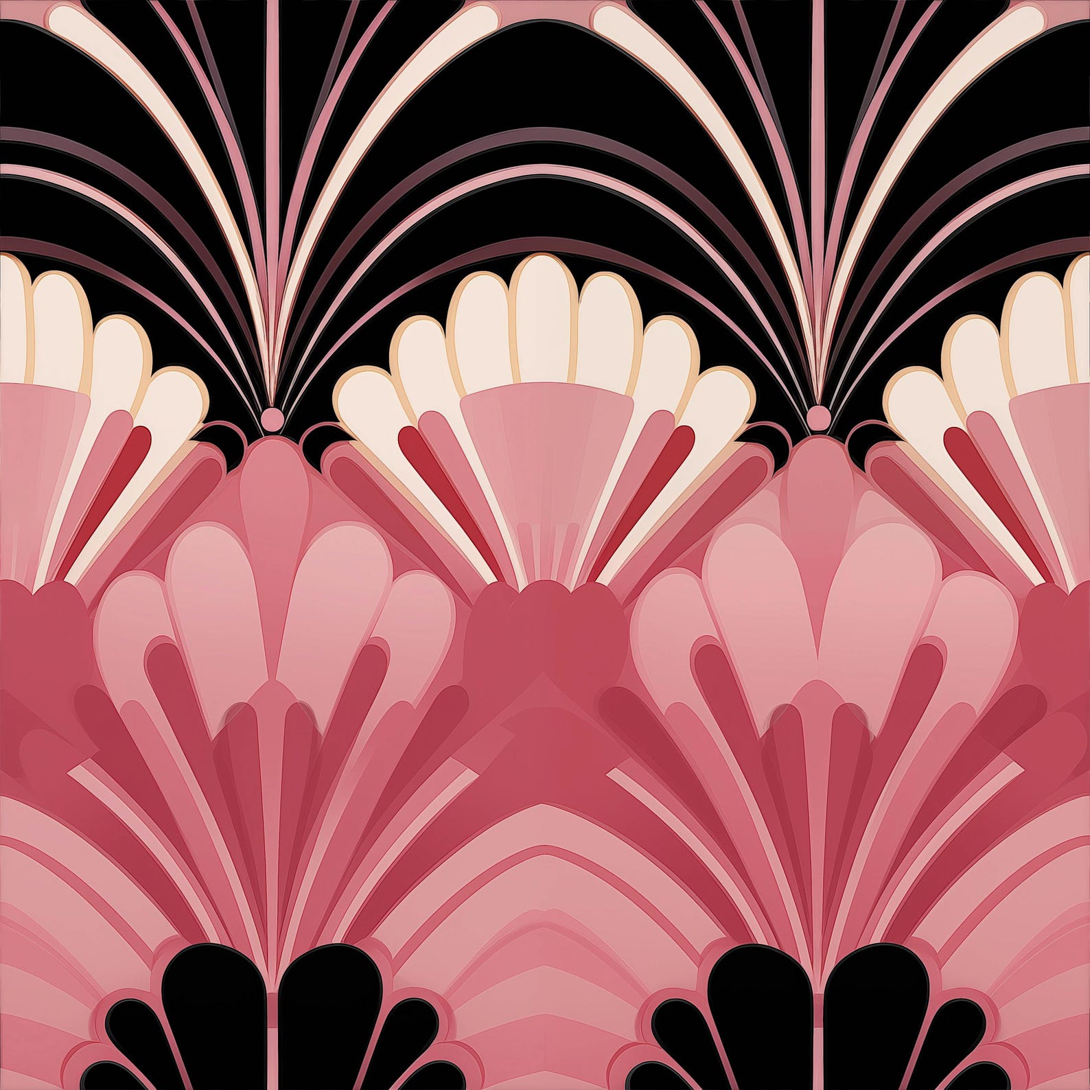 24 Valentine's Day Great Gatsby Digital Patterns, Art Deco Wallpaper ...