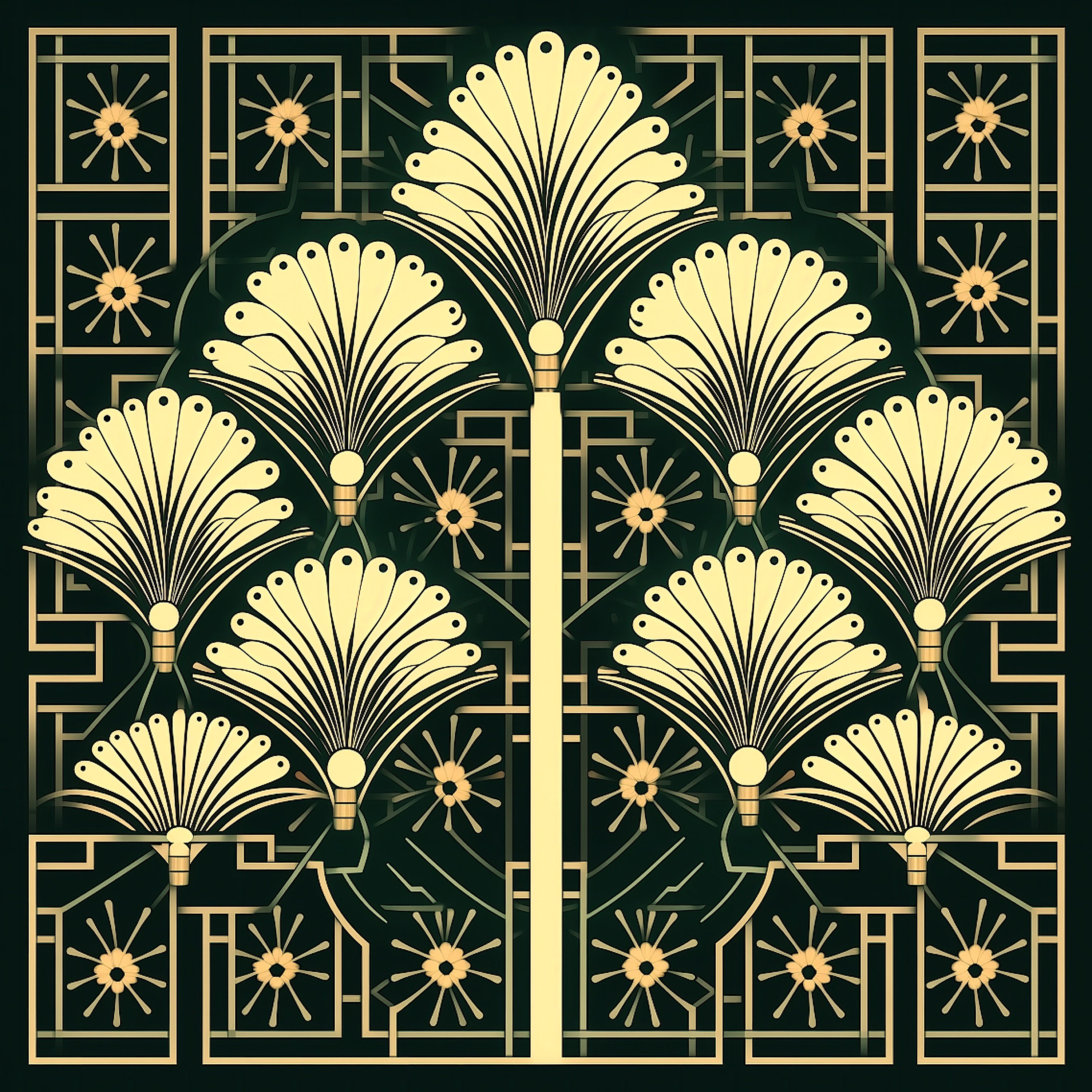 Great Gatsby Holiday Patterns, 18 Digital Downloads, Christmas Patterns ...