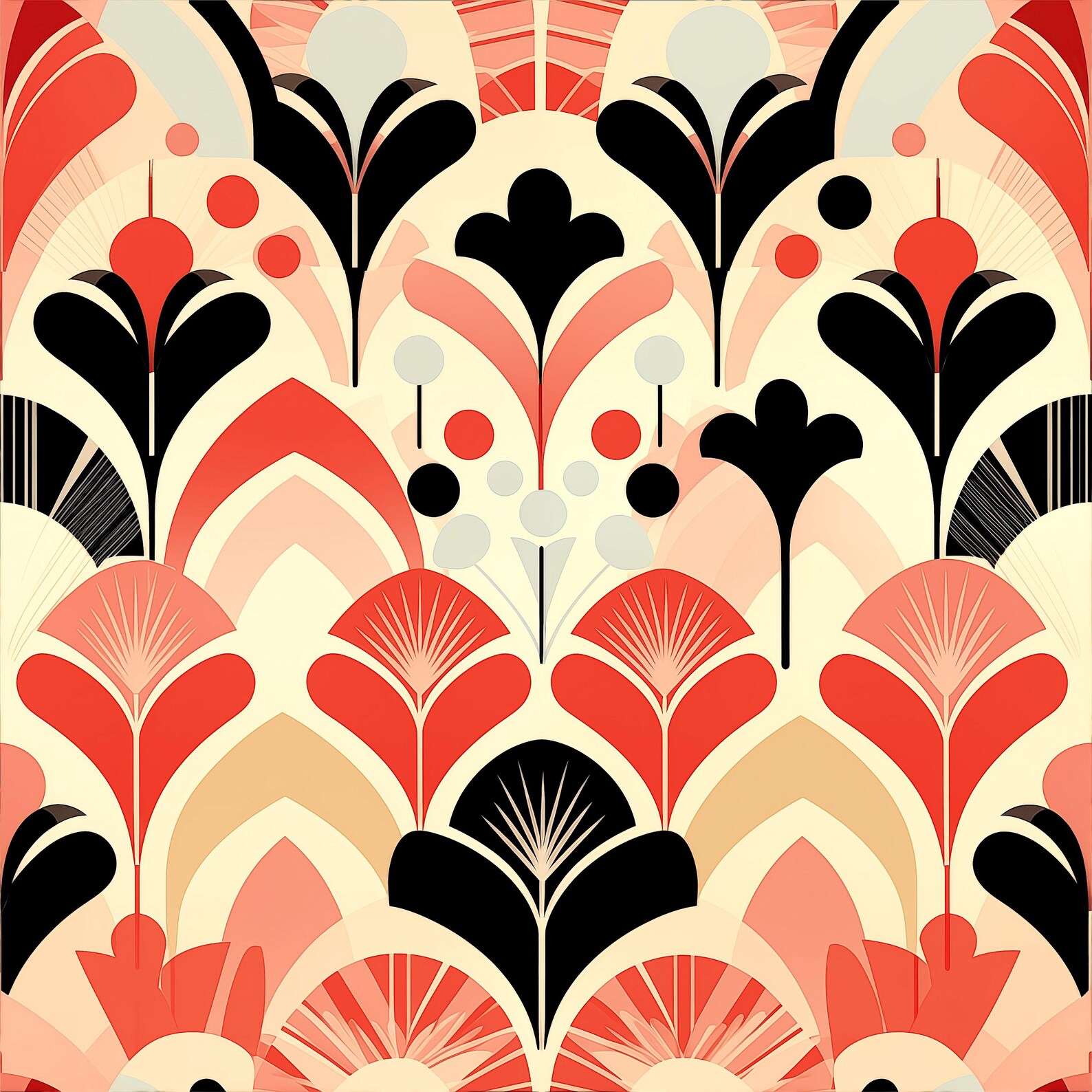 24 Valentine's Day Great Gatsby Digital Patterns, Art Deco Wallpaper ...