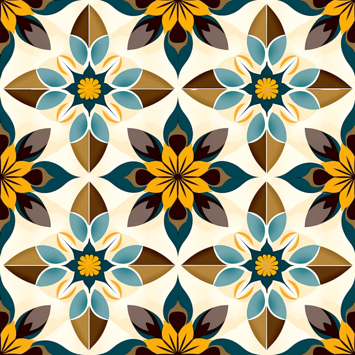 22 Boho Flower Patterns, Pietra Dura Inspired, Maximalist Home Makeover ...