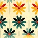 16 Retro Mid-century Modern Patterns, Maximalist Home Makeover, Vintage ...