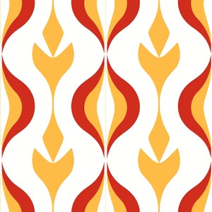 20 Mid-century Modern Abstract Patterns, Retro Designs, Vintage ...