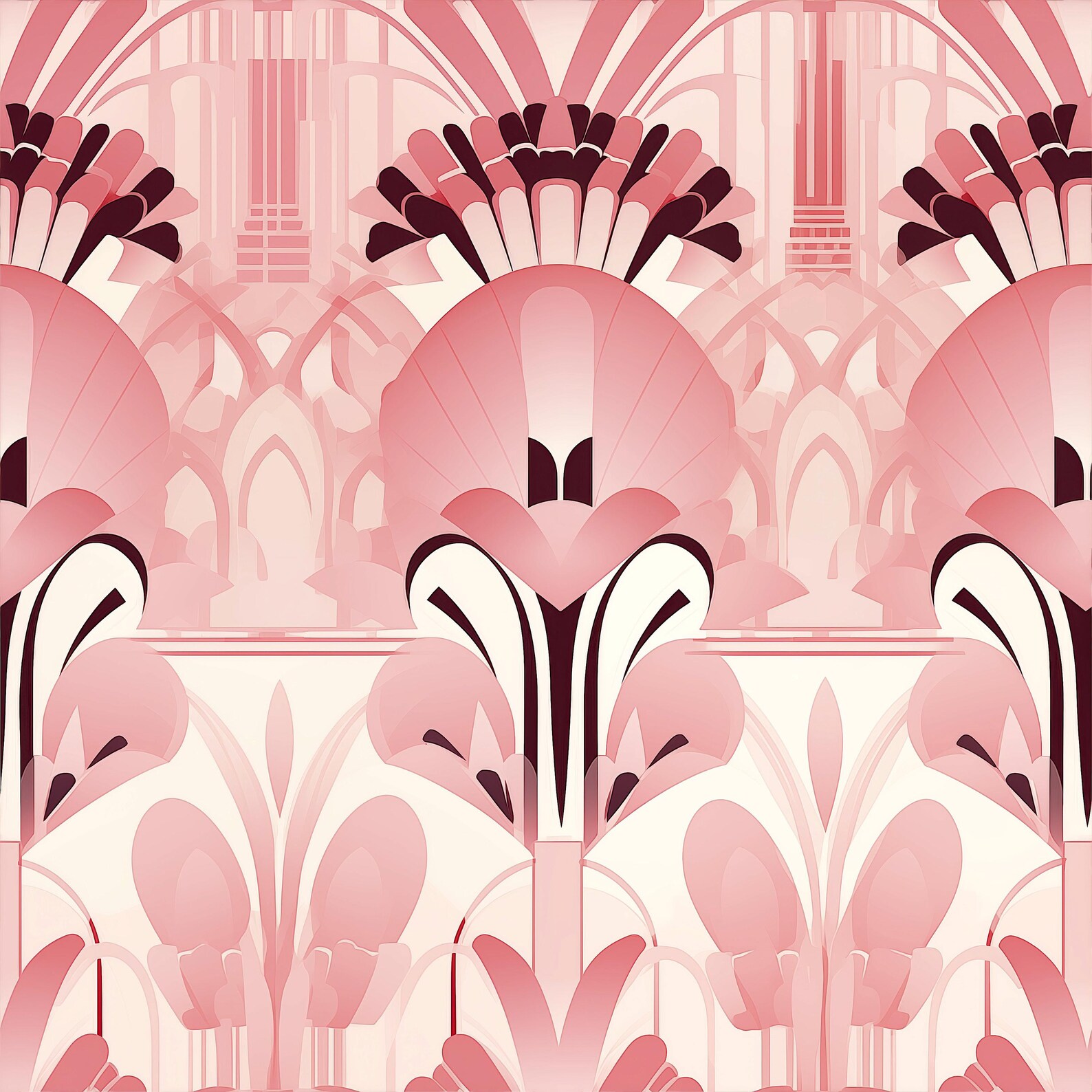 24 Valentine's Day Great Gatsby Digital Patterns, Art Deco Wallpaper ...