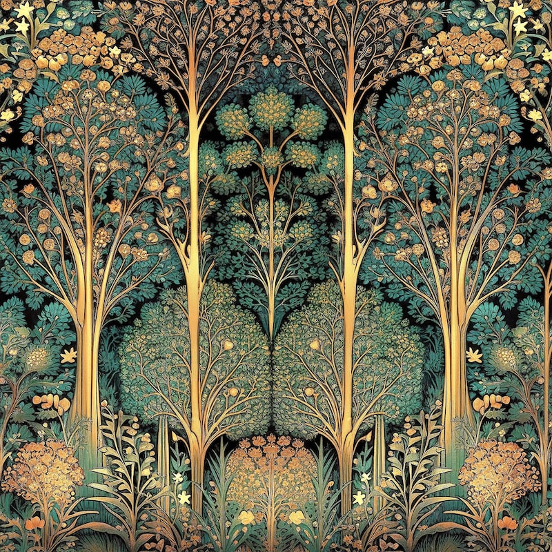 Repurposed Wallpaper Art - Etsy Australia