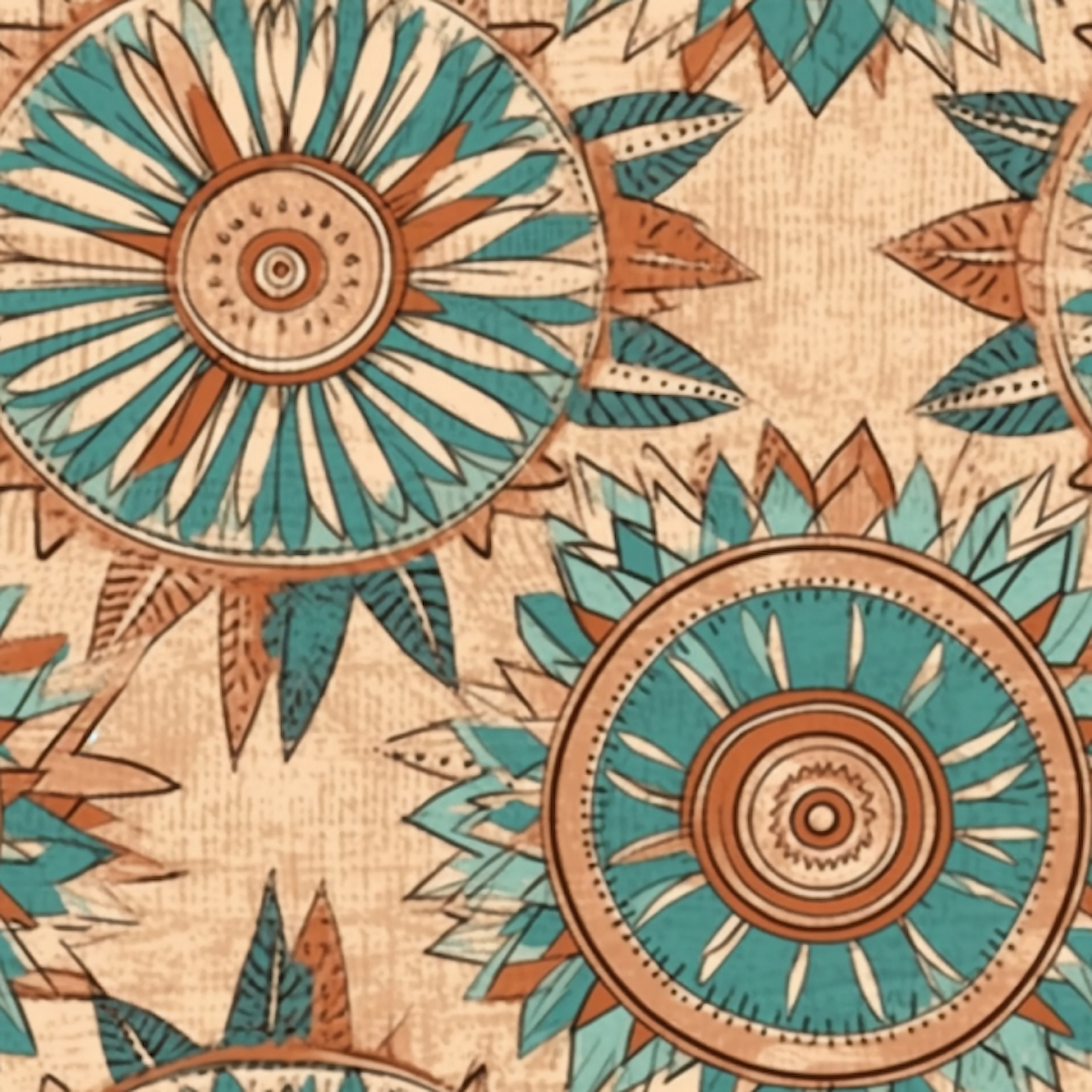 10 Boho Earth Tone Patterns for Home Decor - Etsy