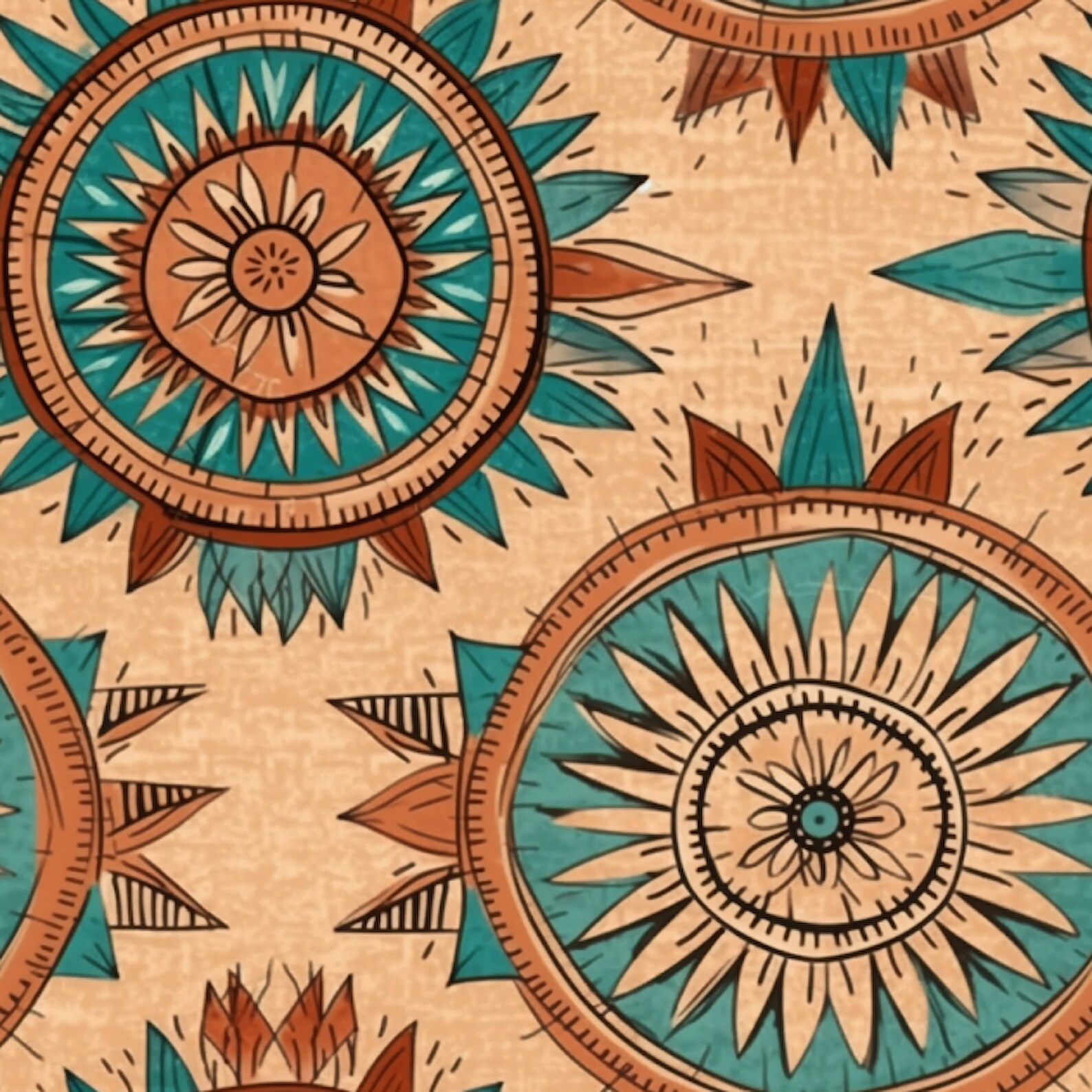 10 Boho Earth Tone Patterns for Home Decor - Etsy