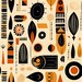 30 Retro Earth Tone Patterns, Urban Bohemian, Boho Chic, Vintage ...