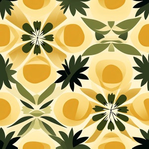 16 Retro Mid-century Modern Patterns, Maximalist Home Makeover, Vintage ...