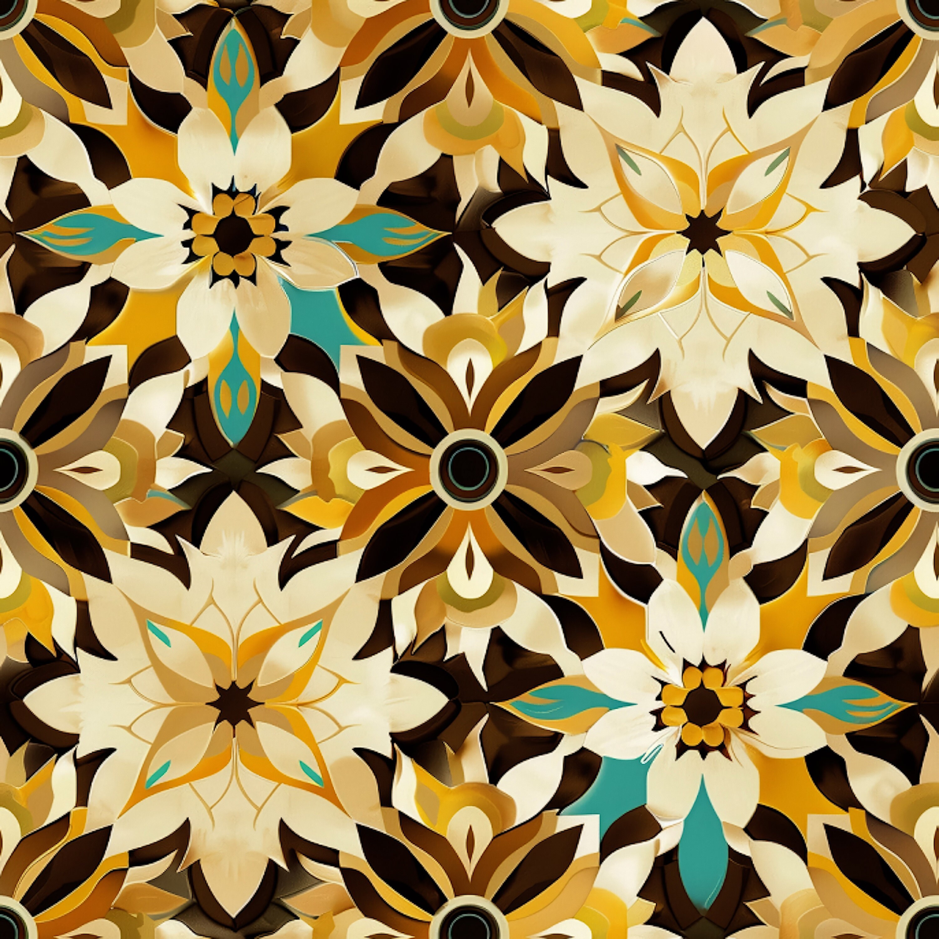 22 Boho Flower Patterns, Maximalist Home Makeover, Eclectic Images, the ...