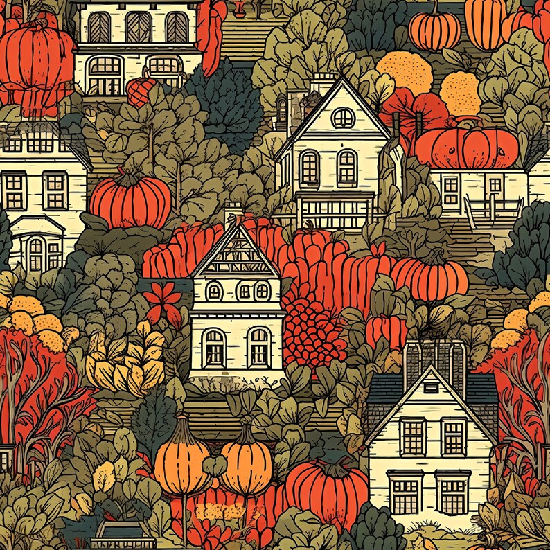 17 New England Harvest Victorian Houses, William Morris, Urban Bohemian ...
