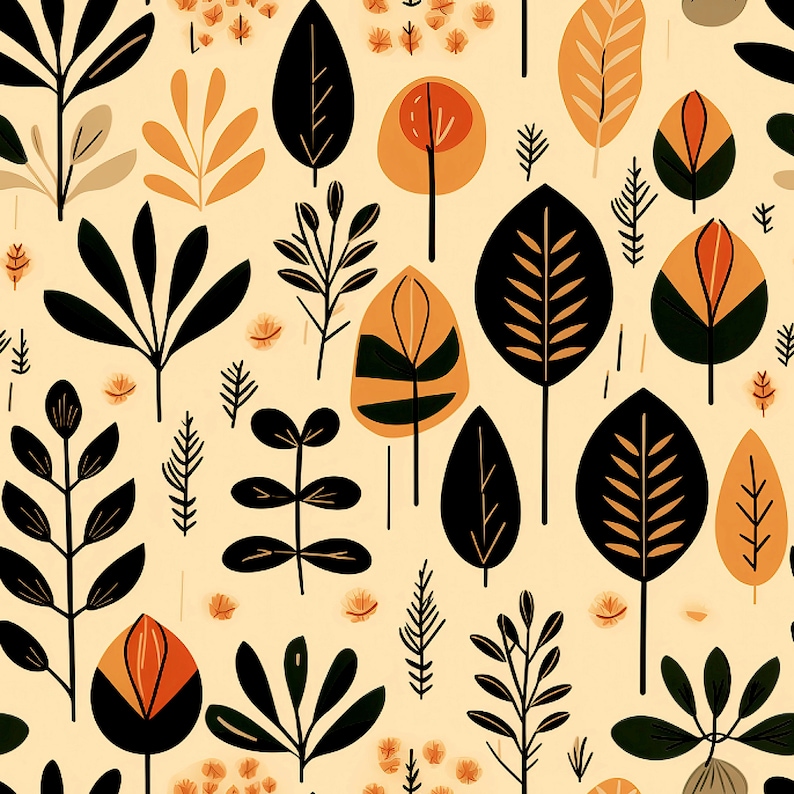 30 Retro Earth Tone Patterns, Urban Bohemian, Boho Chic, Vintage ...