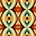 16 Retro Earth Tone Digital Patterns, Bohemian Maximalist Gallery Wall ...