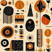 30 Retro Earth Tone Patterns, Urban Bohemian, Boho Chic, Vintage ...