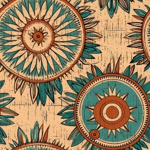 10 Boho Earth Tone Patterns for Home Decor - Etsy