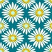 12 Retro Multicolor Daisy Patterns, New Boho Home Decor, Floral ...