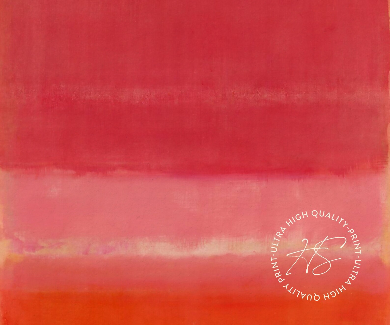 Mark Rothko Print - Pink Painting Large Abstract Wall Art for Living ...