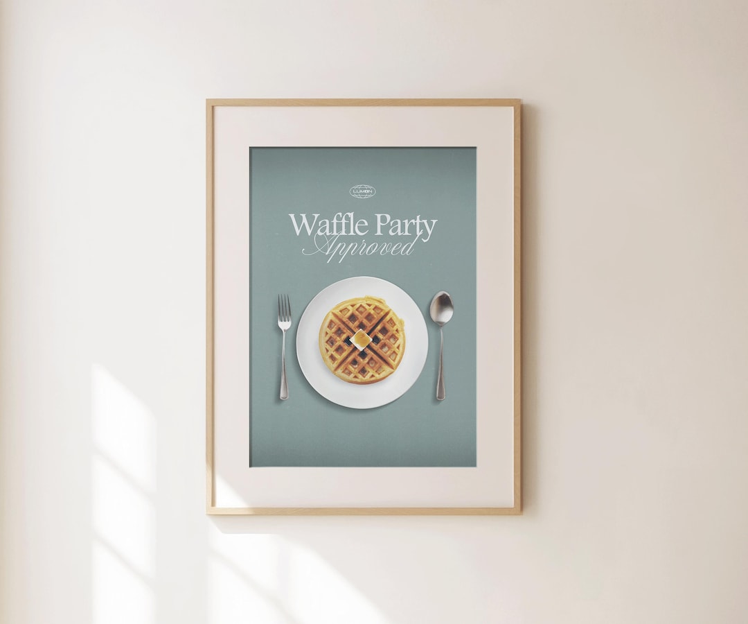 Waffle Party Approved - Severance Poster - Severance Lumon Wall Art ...