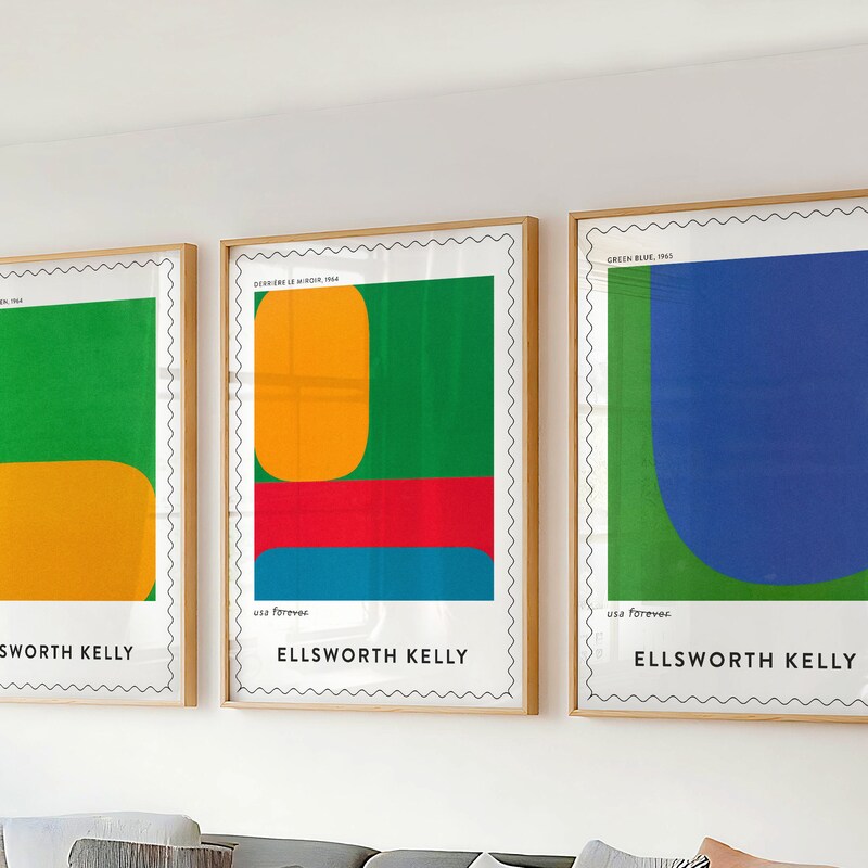 Ellsworth Kelly Poster - Etsy