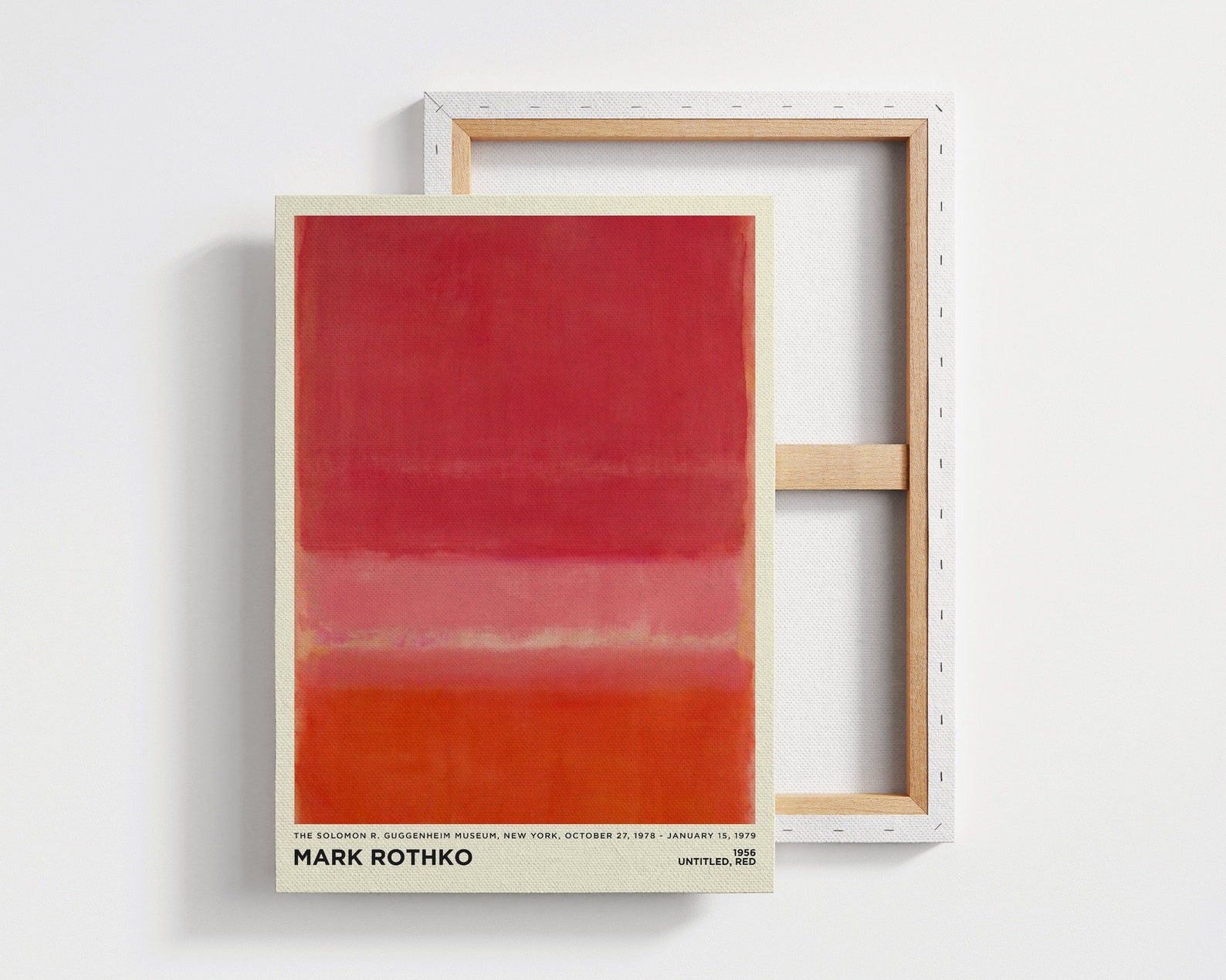 Mark Rothko Print - Pink Painting Large Abstract Wall Art for Living ...