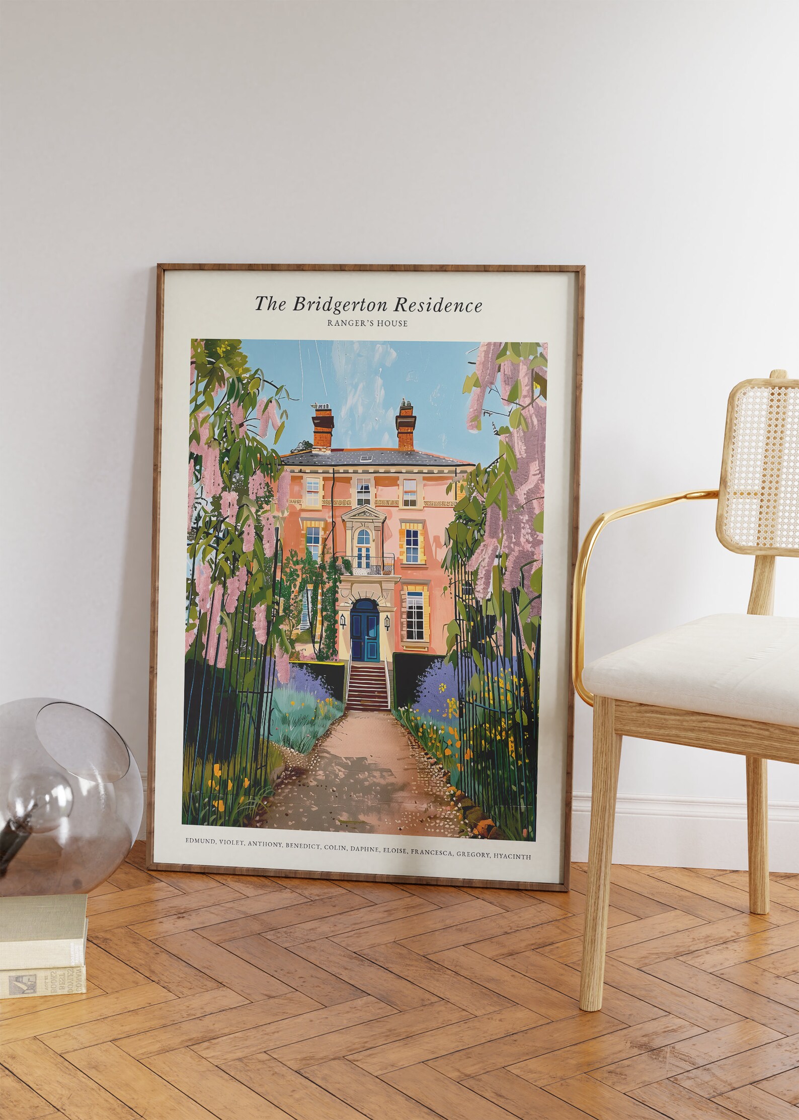 Bridgerton Prints - Bridgerton Merch - Bridgerton Residence House ...