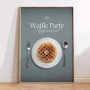 Waffle Party Approved - Severance Poster - Severance Lumon Wall Art ...