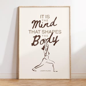 Joseph Pilates Print - Pilates Wall Art - Studio Decor - Gift for ...