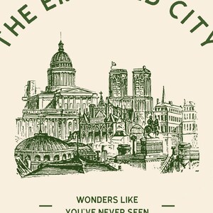 Wicked Poster - the Emerald City Wall Art - Wicked Merch - Wizard of Oz ...